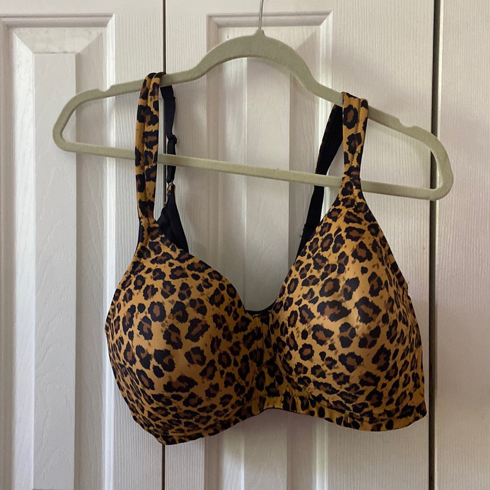 Leading Lady Leopard Print Bra - Gem